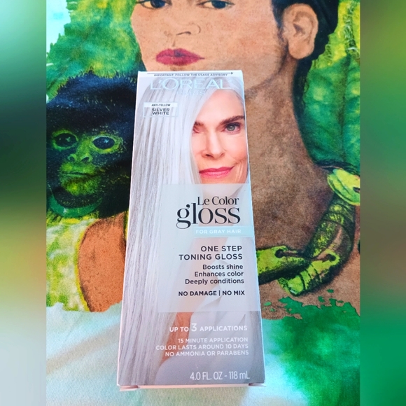 L'Oreal | Hair | Loreal Le Color Gloss X Grey Hair Nib Silver White 3 ...